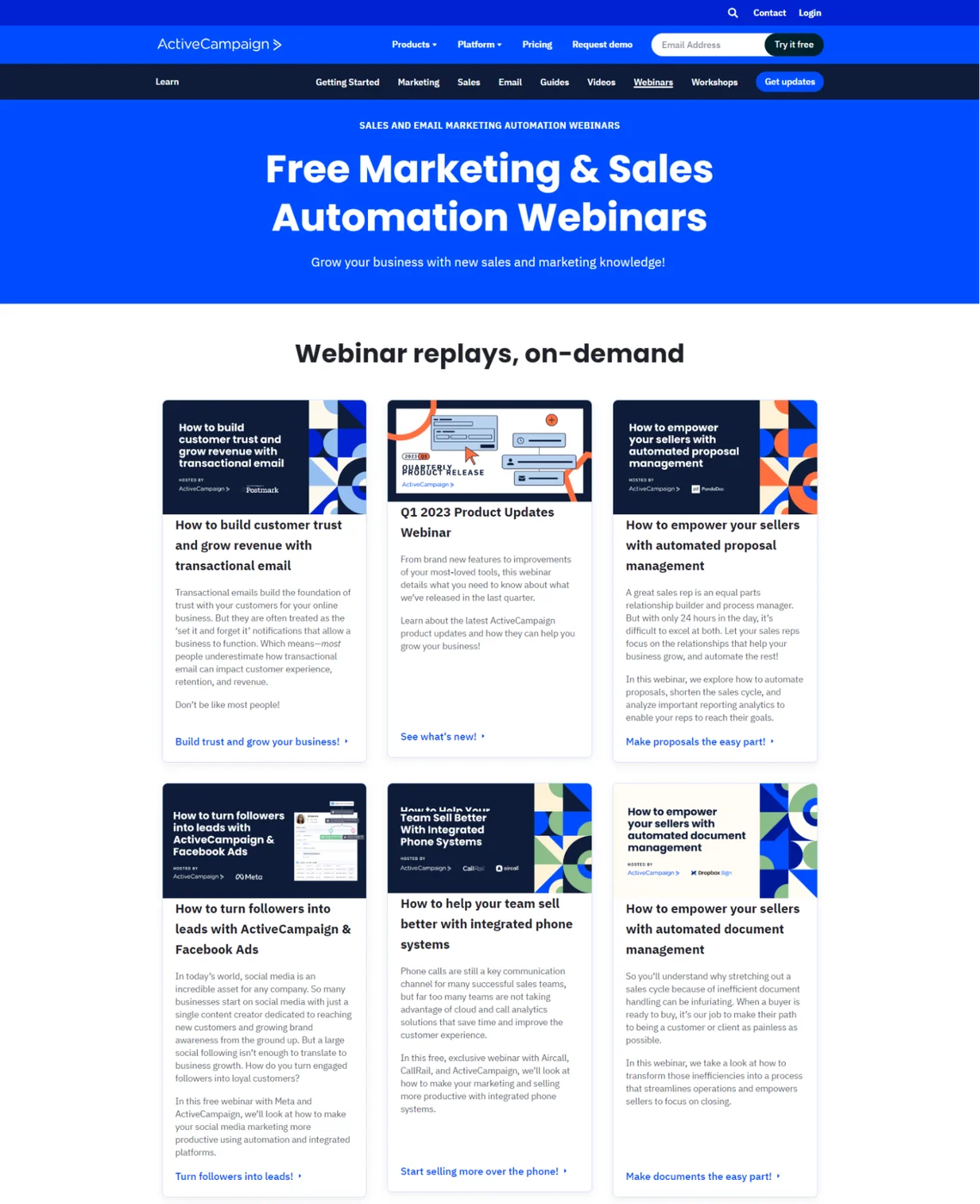 14 Successful Webinar Examples - eWebinar Blog