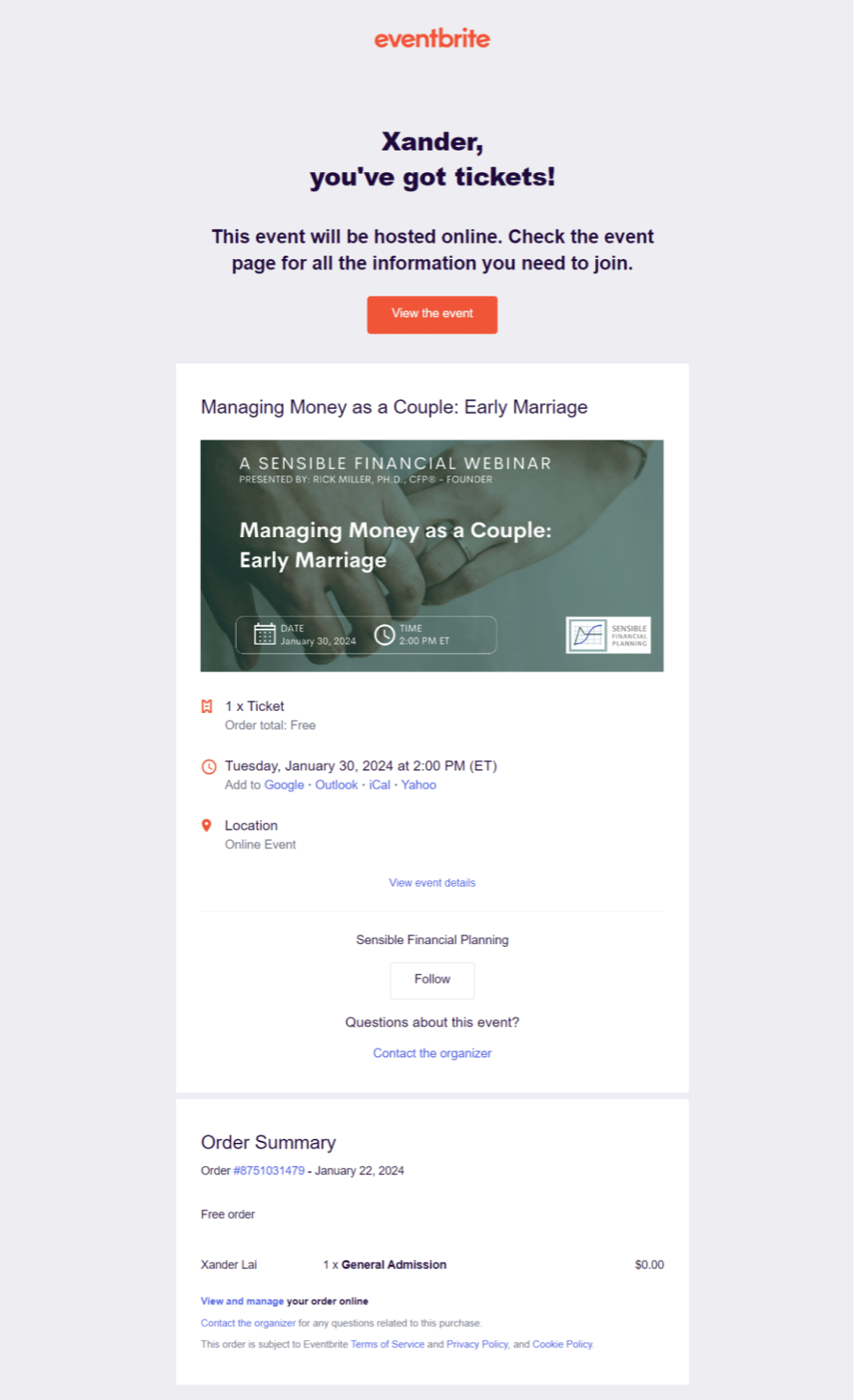 14 Webinar Confirmation Email Examples