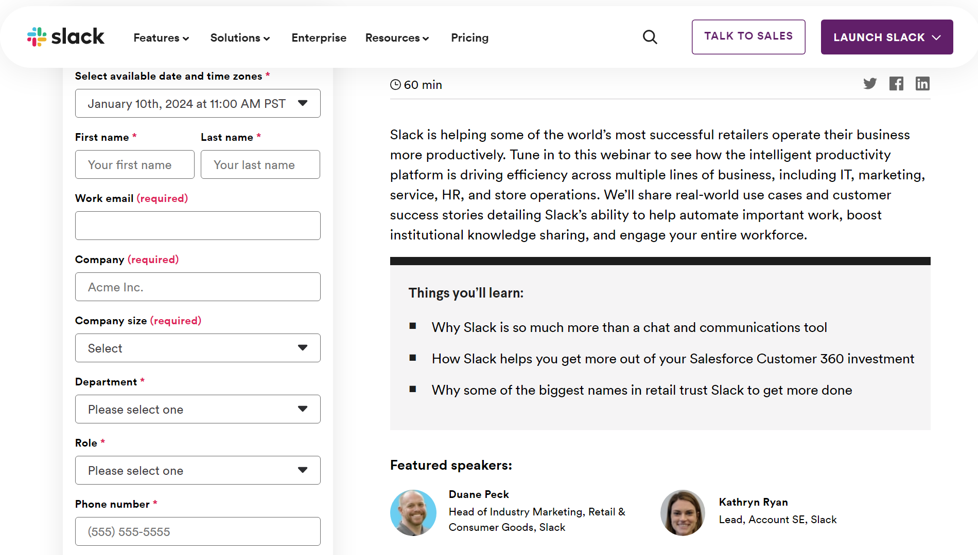 28 Webinar Landing Page Examples to Copy in 2025