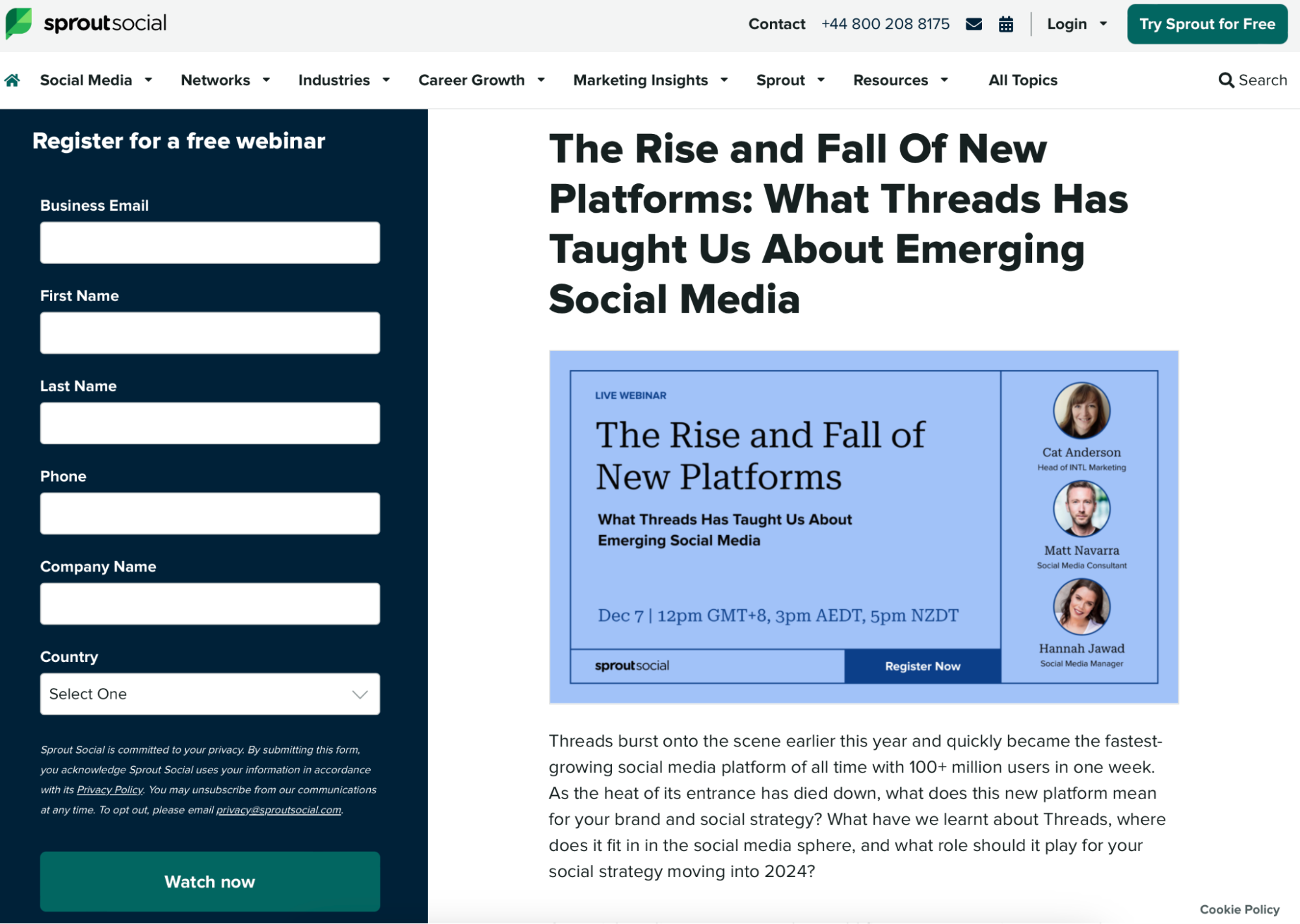 28 Webinar Landing Page Examples to Copy in 2025