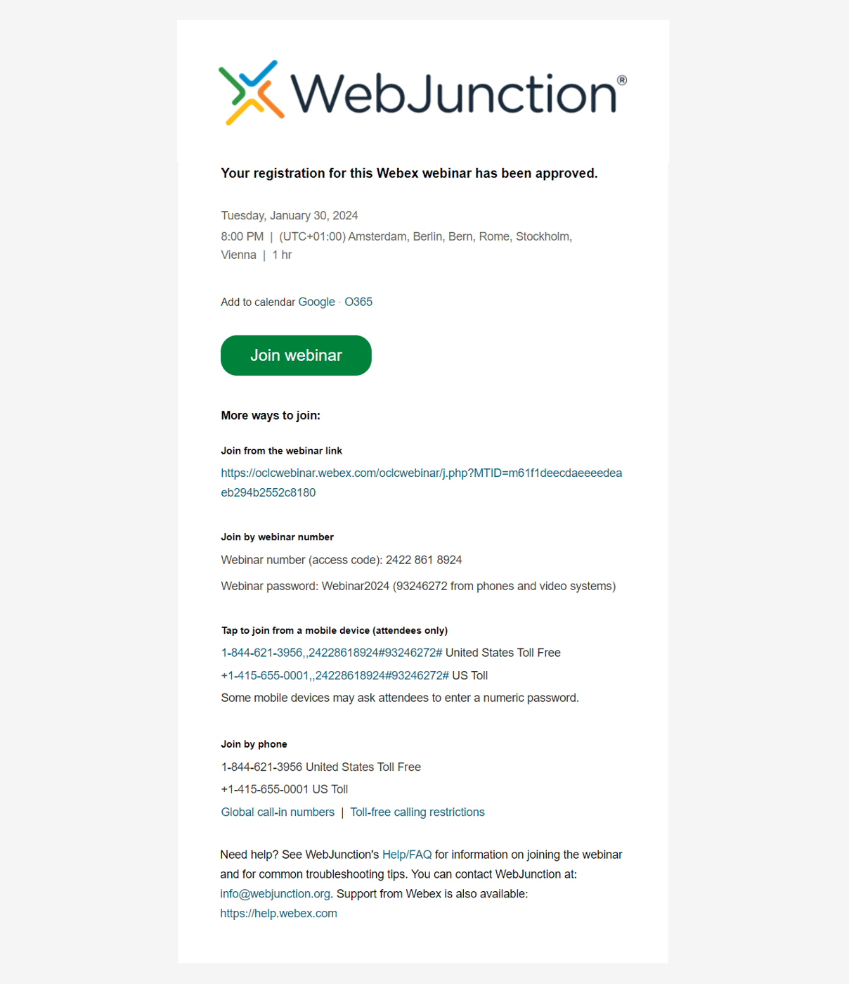 14 Webinar Confirmation Email Examples