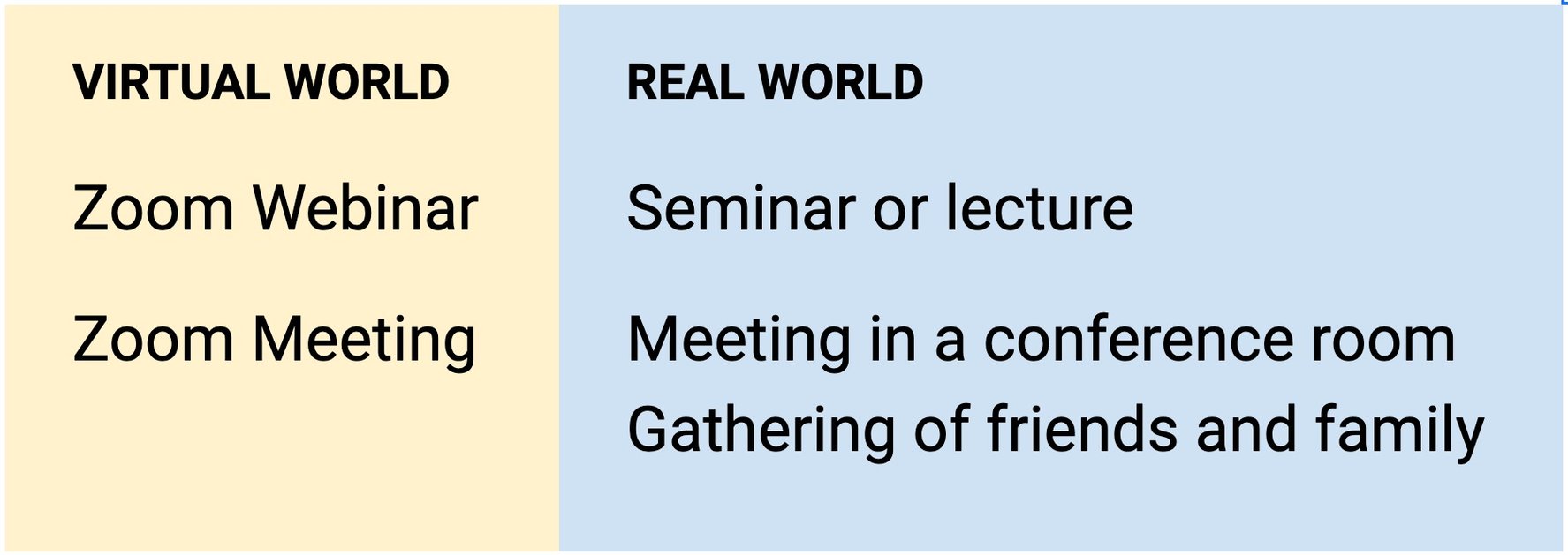 Zoom Webinar vs Meeting: How They Compare + Their Limitations
